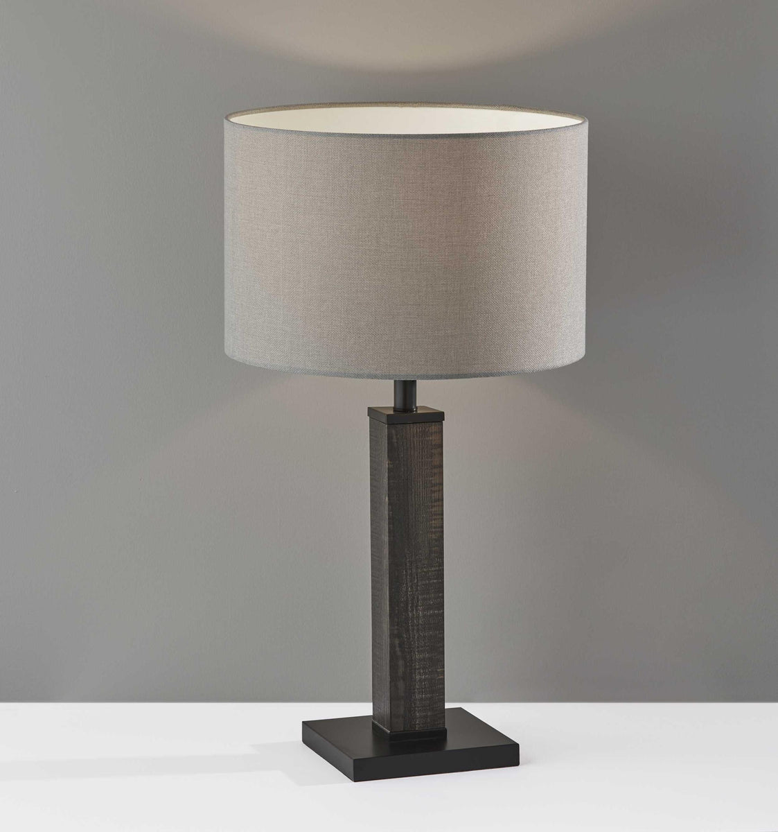 Black Wood Monument Table Lamp – The Chic Casa